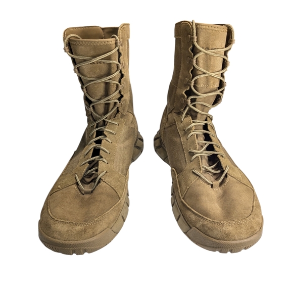 Oakley | Shoes | Oakley Tan Hiking Boots Mens Size 2 | Poshmark